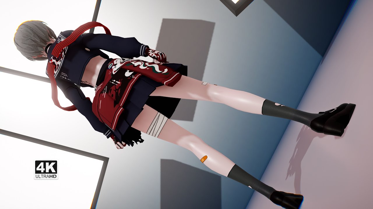 【Punishing Gray Raven MMD／4K／60FPS】Yata【Miniskirt】 - YouTube