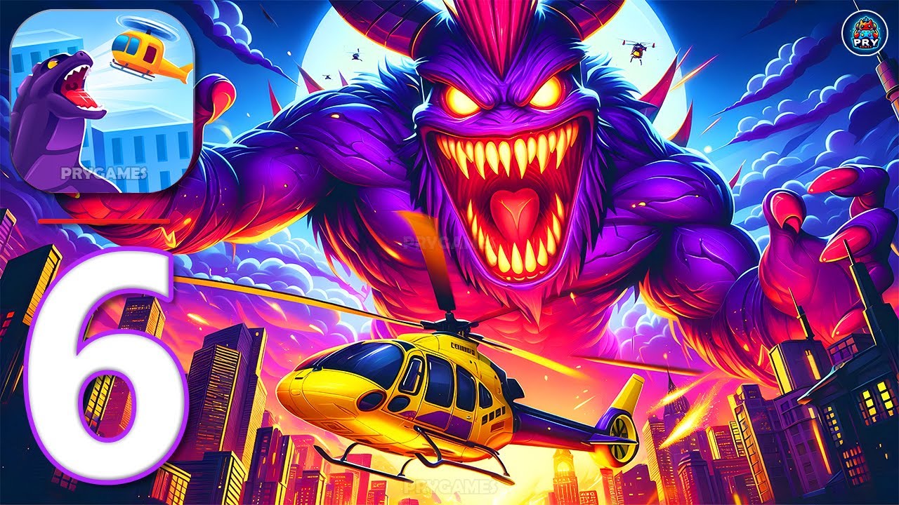 Heli Monsters - Gameplay Walkthrough Part 6 - Heli Monsters Giant ...