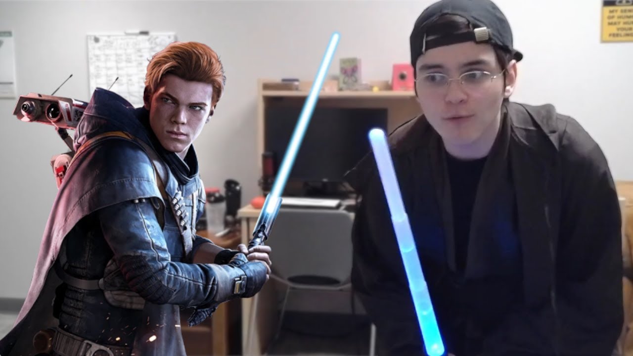 The worst Jedi Knight of all time... - YouTube