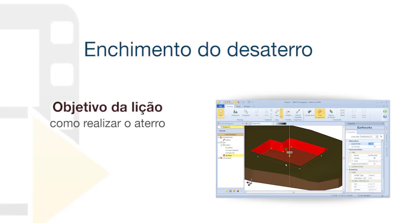 Vídeo Tutorial Edificius - Enchimento do desaterro - ACCA software - YouTube
