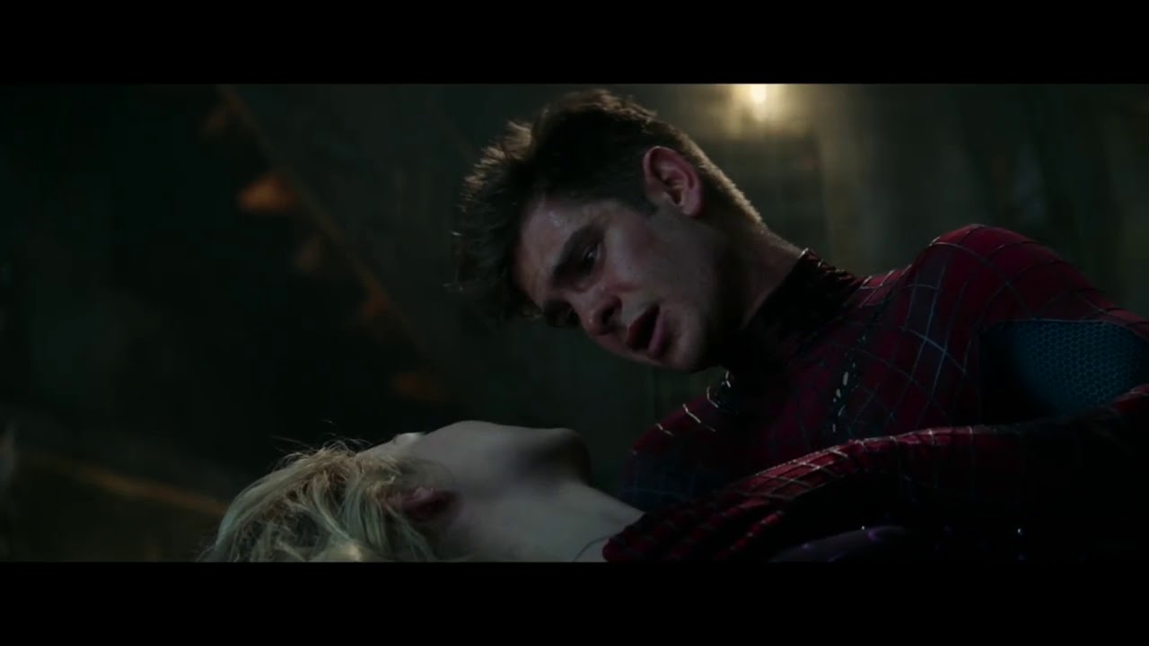 Gwen Death Scene 1080p (The Amazing Spiderman 2) - YouTube