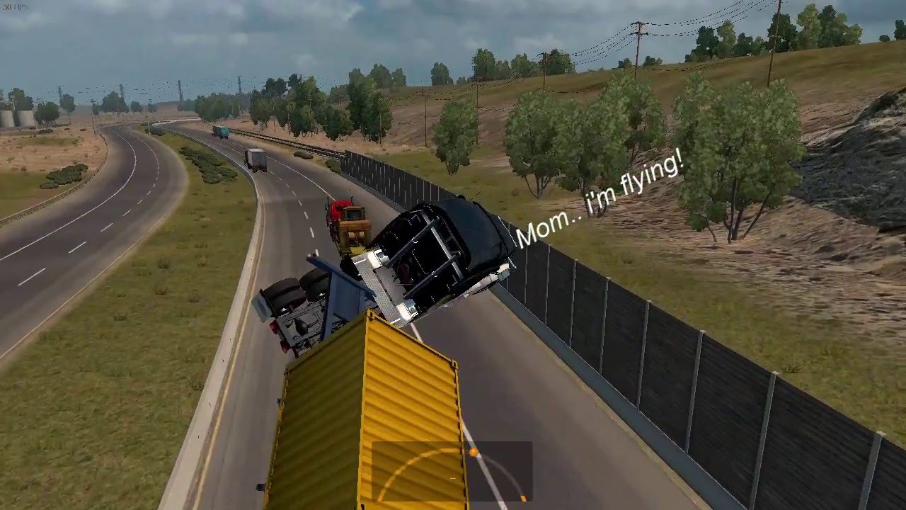 American Truck Simulator Multiplayer - Crash Compilation [09] - YouTube