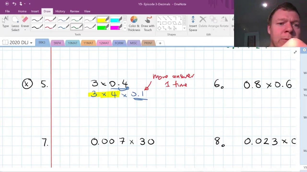 Math in the Bubble- Y9 Episode 3- Dividing decimals - YouTube