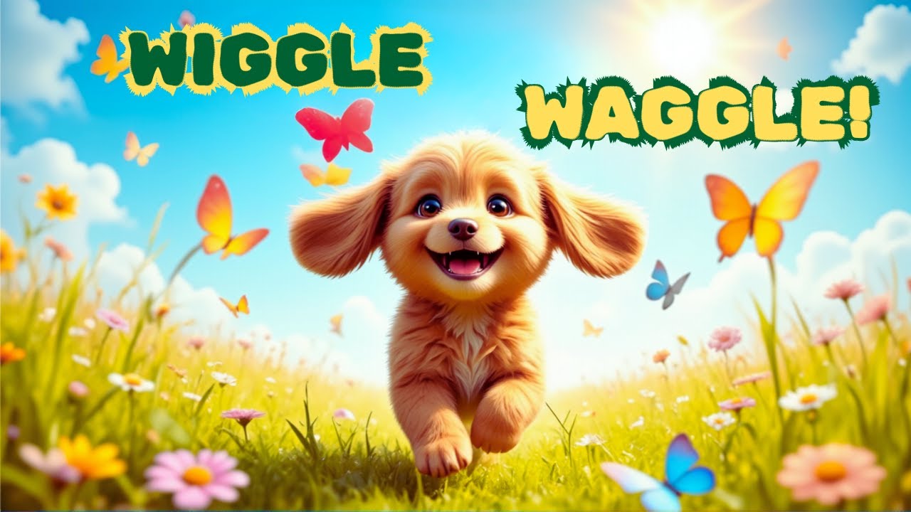 Playful Puppy Runs & Barks | Fun Kids Song for Singing & Dancing! - YouTube