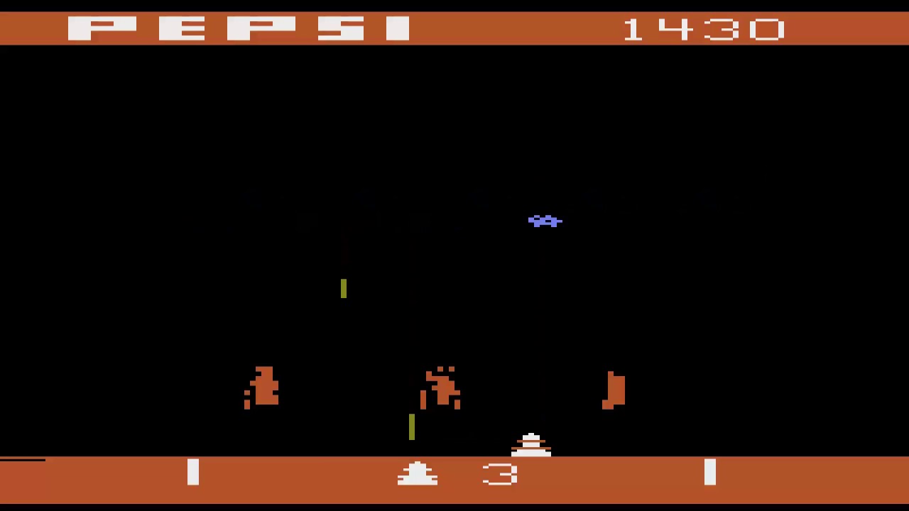 ATARI 2600 Pepsi Loses Pepsi Invaders Hack 2008 Rick Skrbina HOMEBREW ...