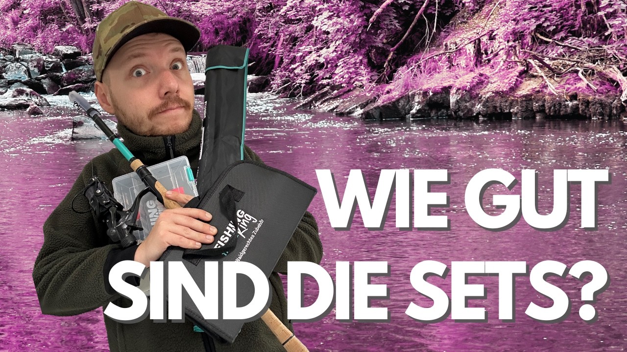 Die NEUEN Fishing King Einsteigersets im Test - YouTube