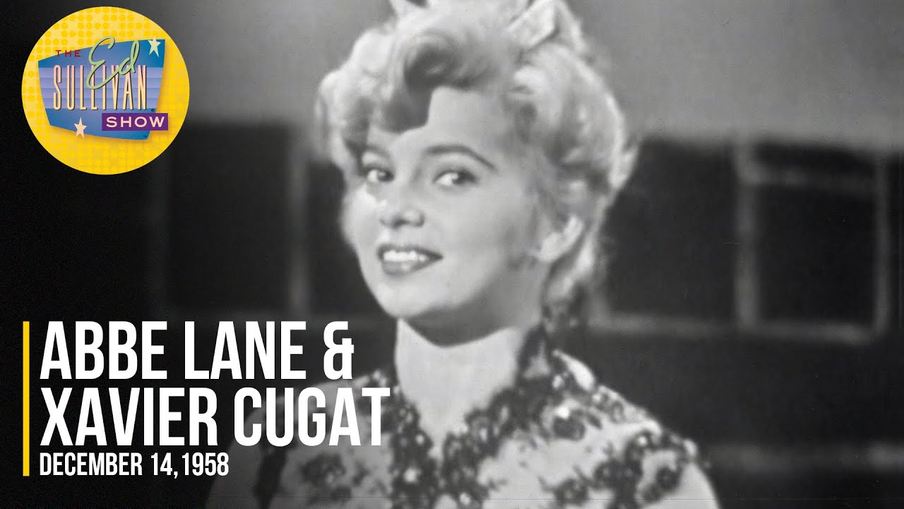 Abbe Lane & Xavier Cugat Orchestra "Torero" on The Ed Sullivan Show ...