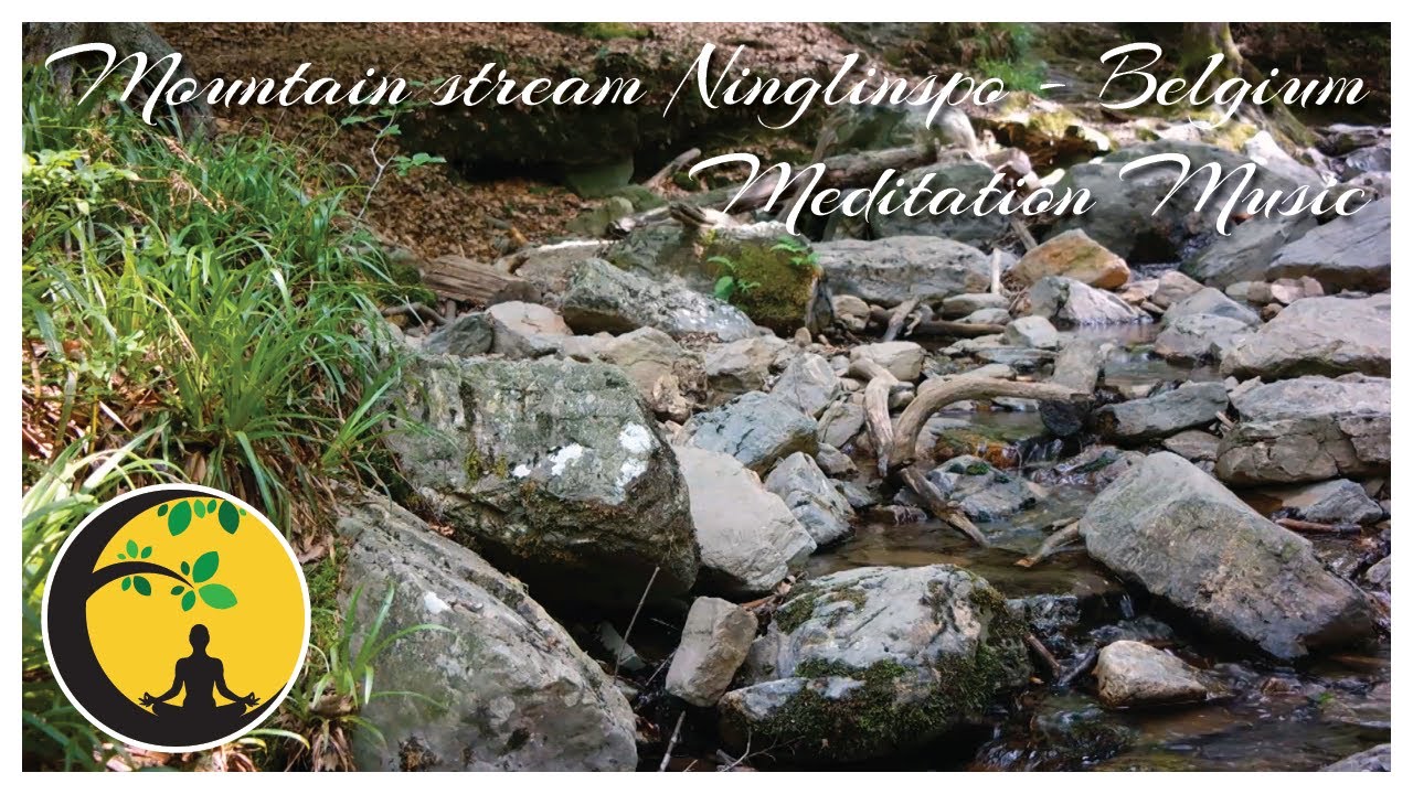 MEDITATION - Mountain stream at Ninglingspo, Belgium - YouTube