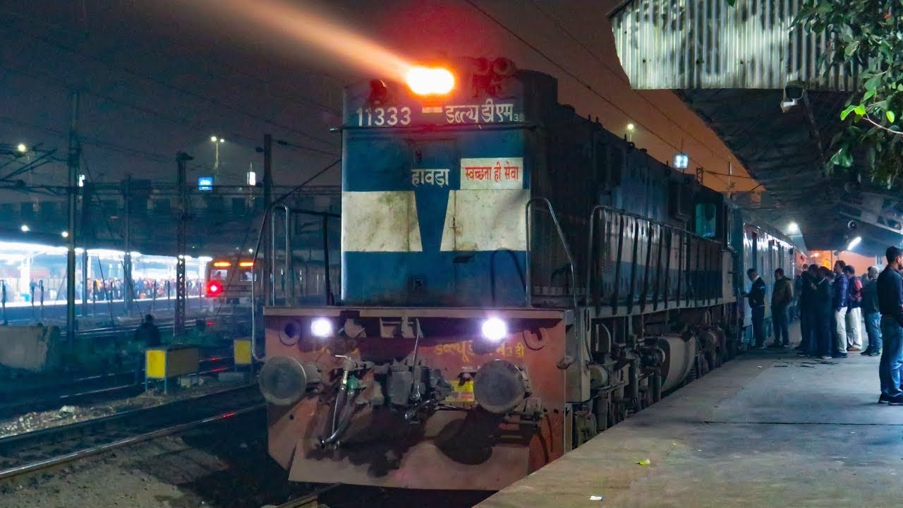 12619 HEAVILY DELAYED MATSYAGANDHA EXPRESS - YouTube