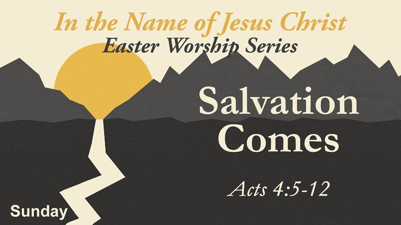 First United Methodist - 10:55 AM worship - "Salvation Comes" - YouTube