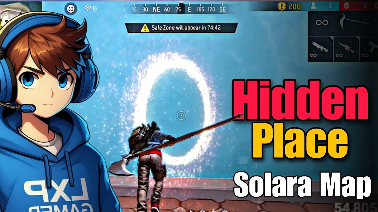 SOLARA MAP ME HIDDEN ROOM 😱 | NEW UPDATE IN FREE FIRE MAX - YouTube