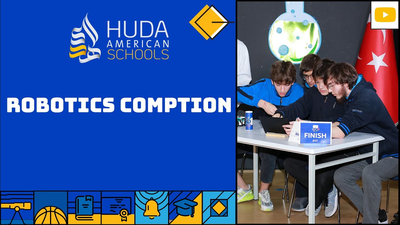 robotics comption | Huda American Schools - YouTube
