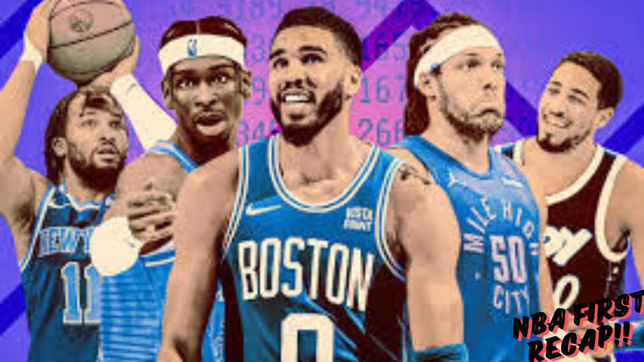 NBA FIRST ROUND RECAP!!! - YouTube