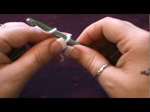 How to Crochet a Crosshatch Stitch. - YouTube