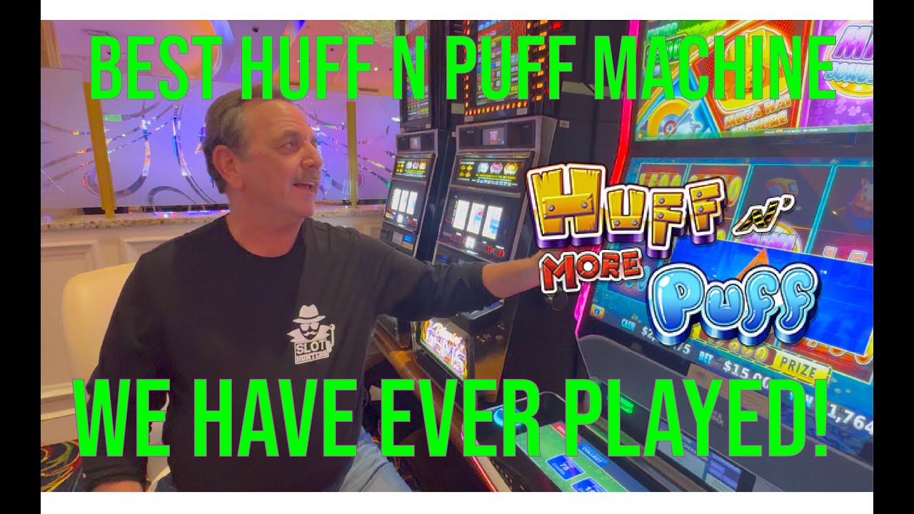 Huff N More Puff Jackpot! Best Slot Machine We Have Ever Played! Wins ...