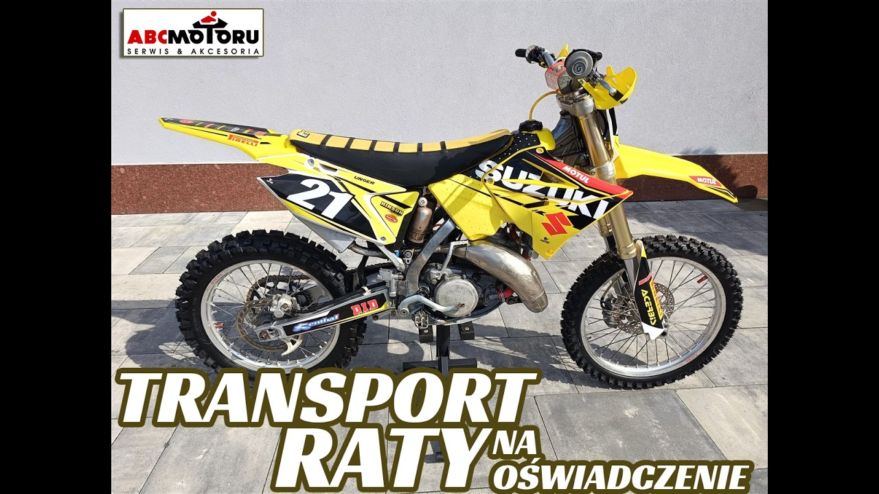 Suzuki RM 125 2T, 2006 r. - YouTube