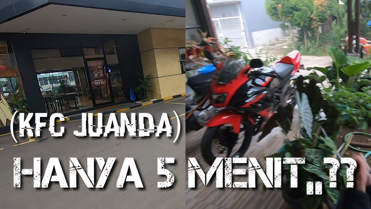 JARAK DARI RUMAH KE KFC JUANDA, TEMPAT SUNMORI DI KOTA BEKASI ‼️ @SIUSMOTOVLOG - YouTube