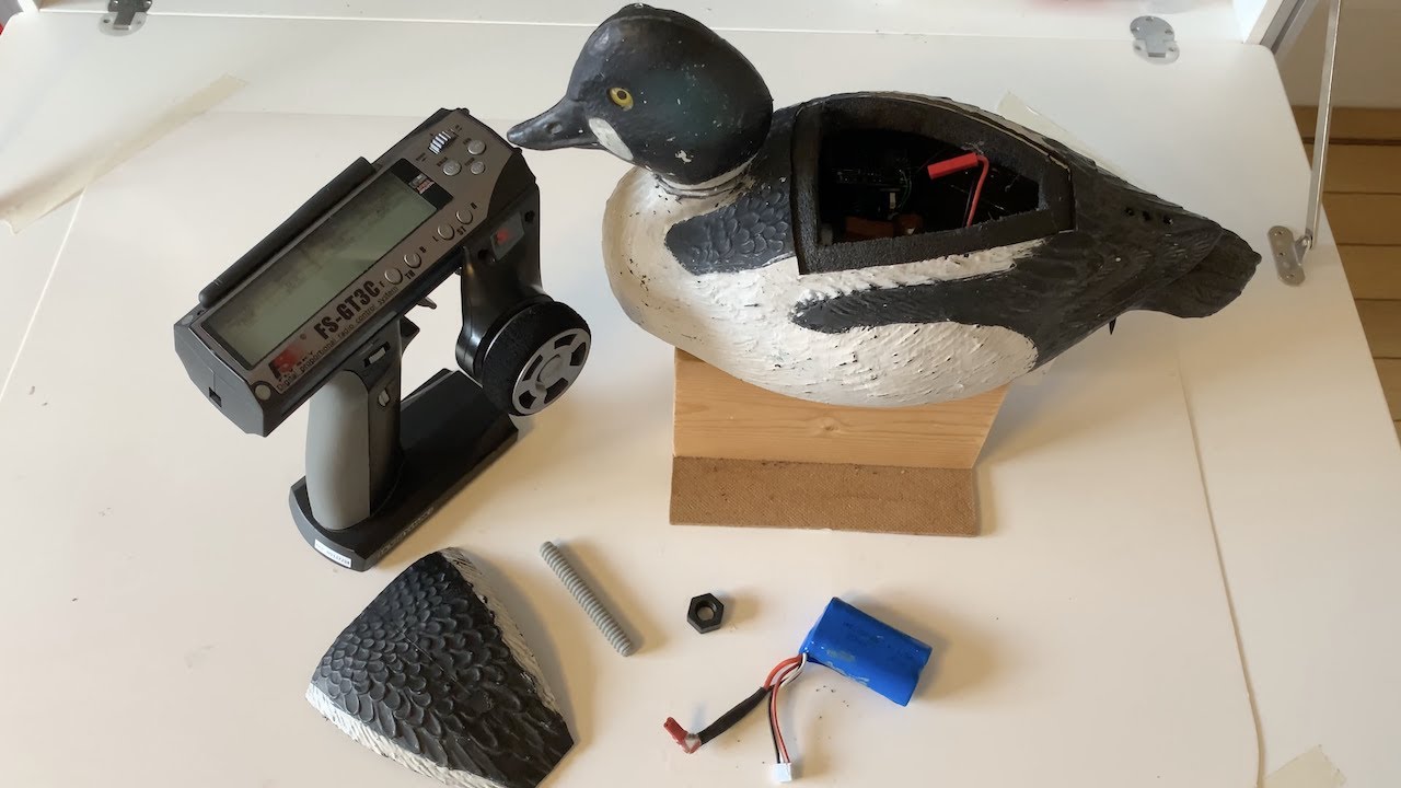 Rc Duck - Robot Duck with Mp3-Player - YouTube