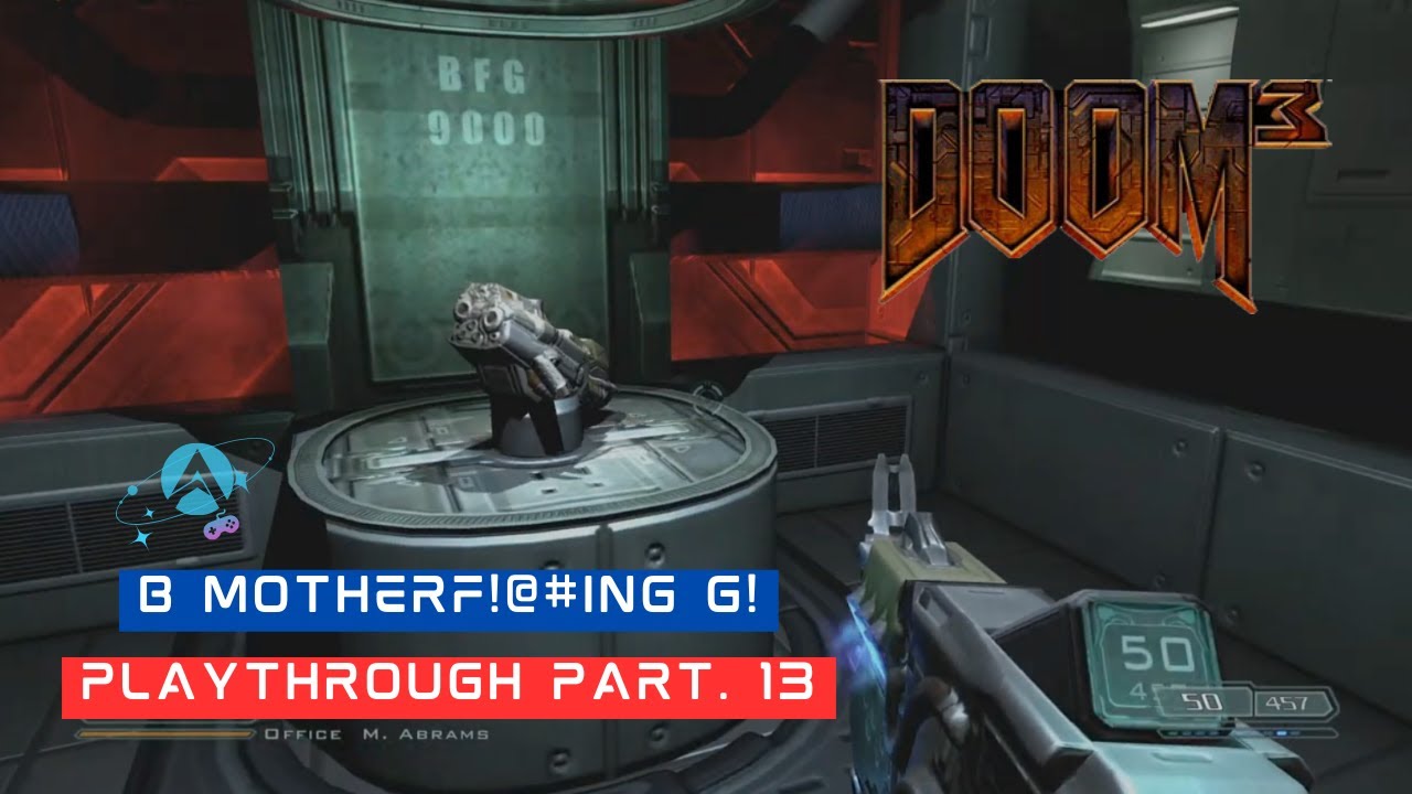 IT'S OVER 9000! - Doom 3 Playthrough Part. 13 - YouTube