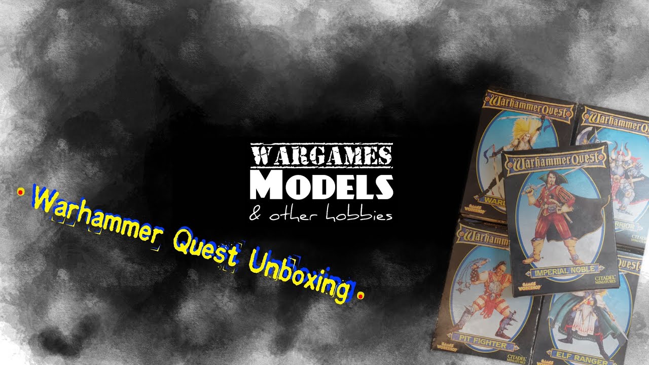 Part One. Unboxing Warhammer Quest Character Boxes - YouTube