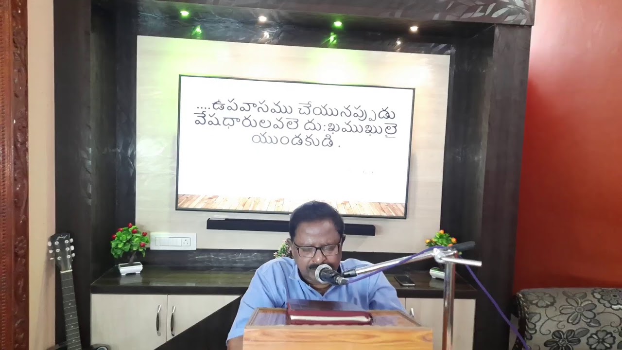Fasting prayer 4/4/2020 |Bro A JOHNSON | Shalem prayer House Yerravalli ...