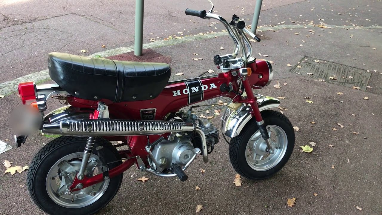 HONDA DAX ST70 1974 - YouTube
