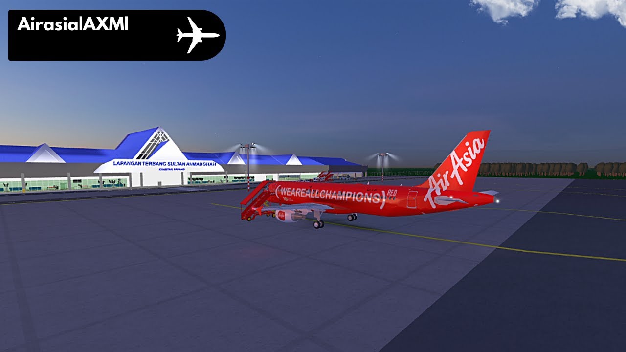 ROBLOX | Air Asia Malaysia| | Airbus A320 | Economy Class (Airline ...