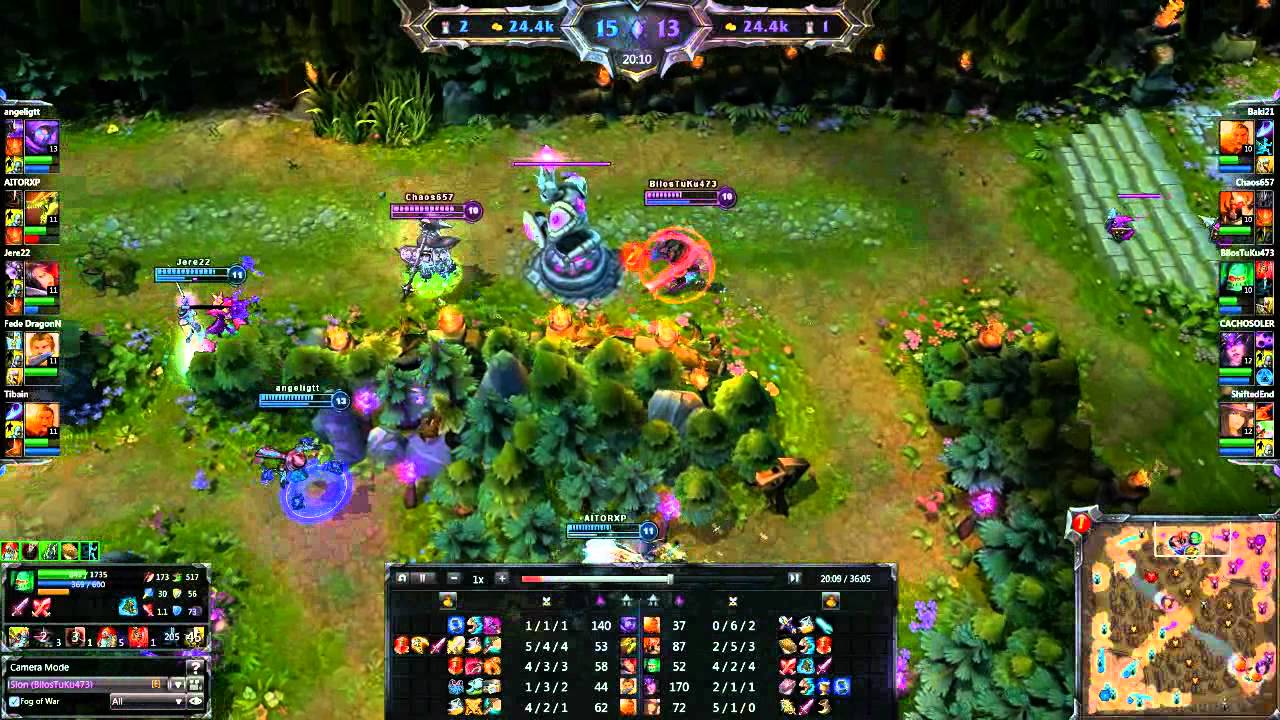 League of Legends - Segunda Temporada Sion OP - Capitulo 1 - YouTube