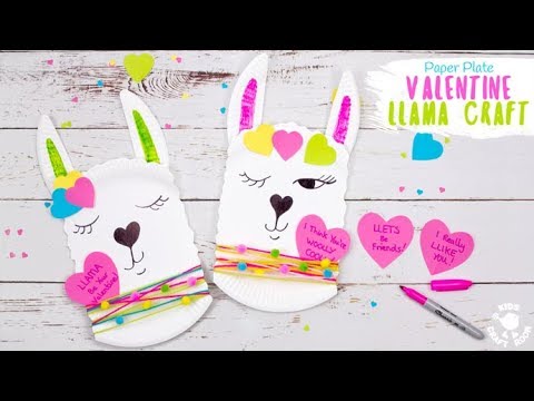 Paper Plate Llama Craft - YouTube