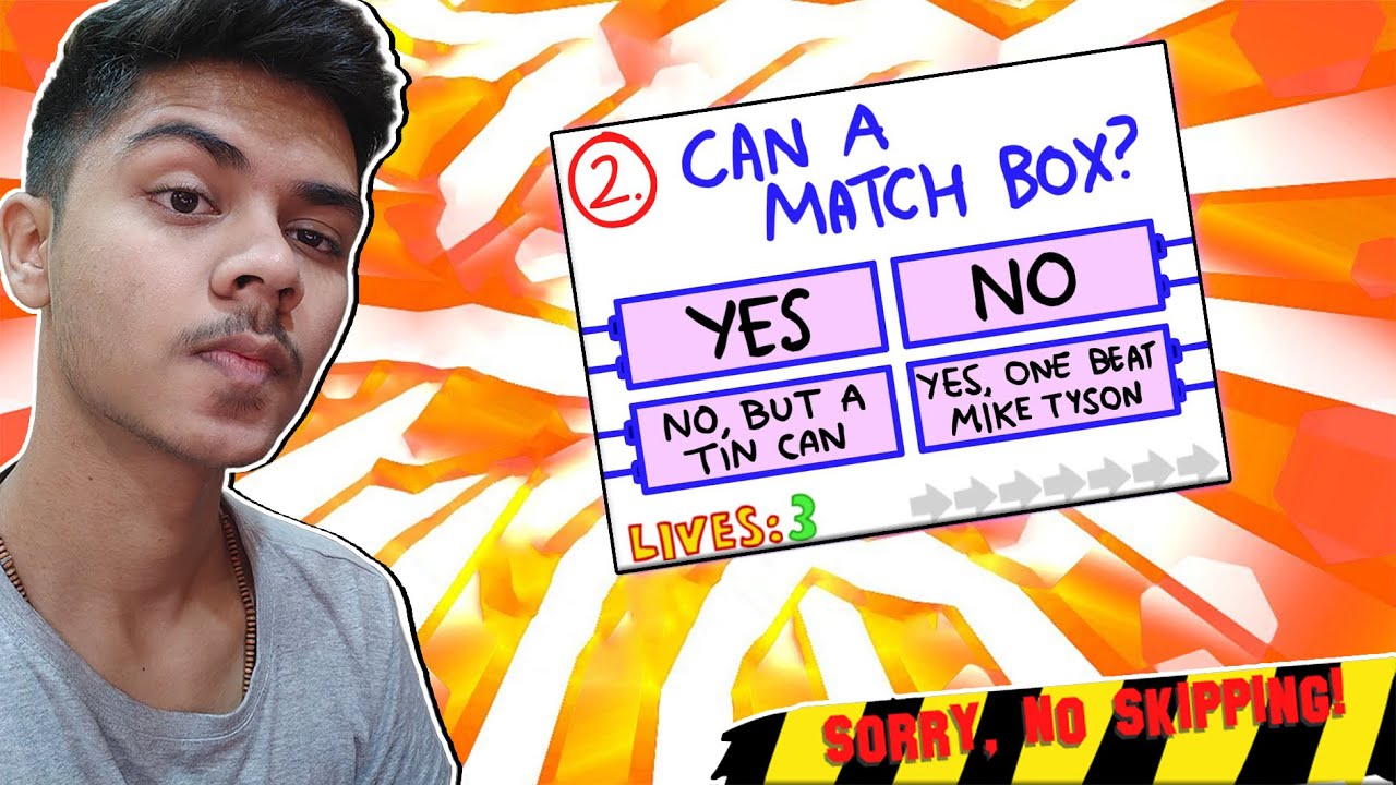 I Played The HARDEST Quiz Game Ever ! | The Impossible Quiz - #1 - YouTube