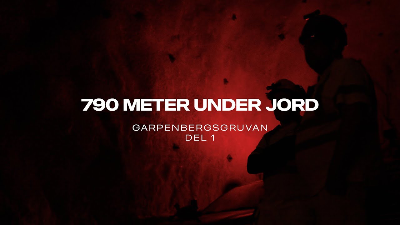 790 meter under jord - YouTube
