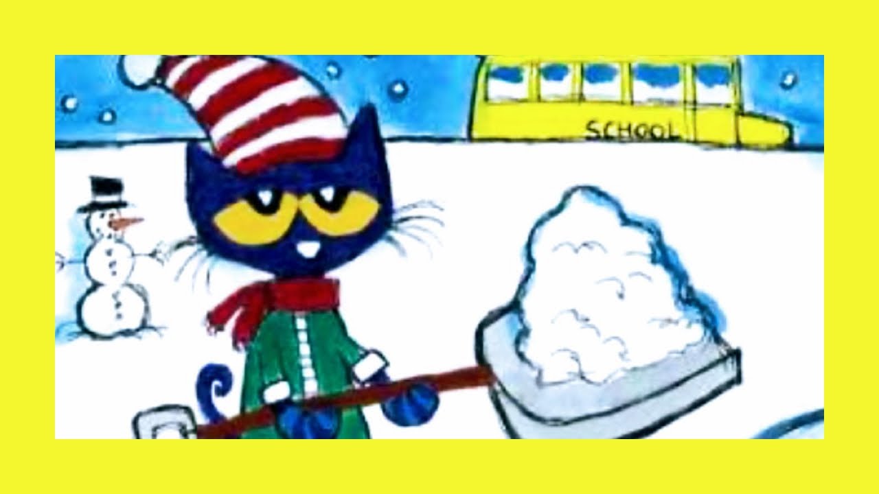 Pete the Cat Snow Daze by James Dean | Kids Book Read Aloud - YouTube