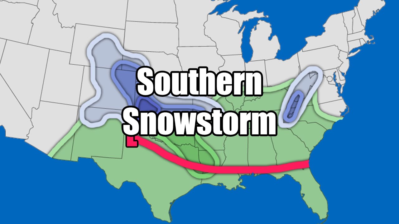 Southern Snowstorm - YouTube