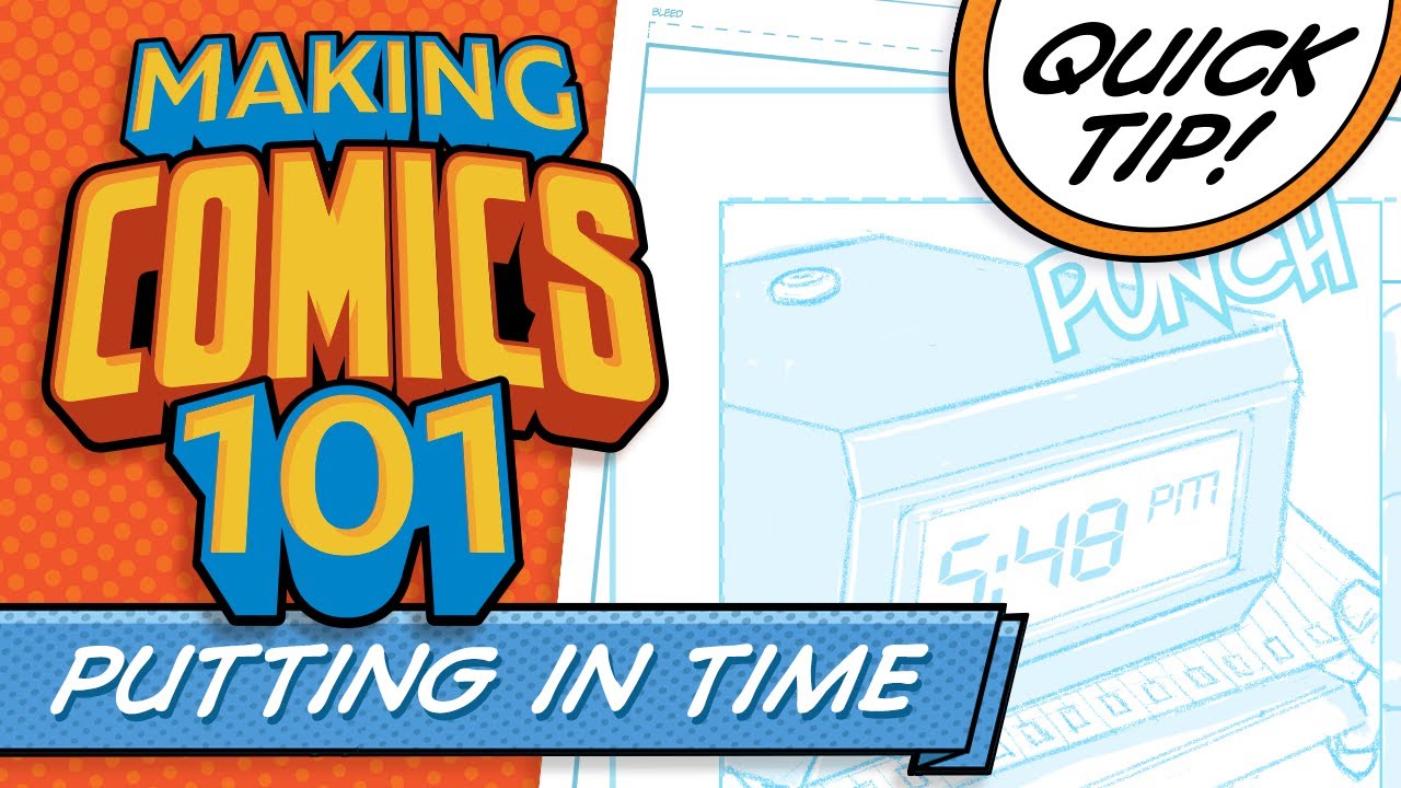 Putting In The Time On Your Comic! Quick Tip! - YouTube