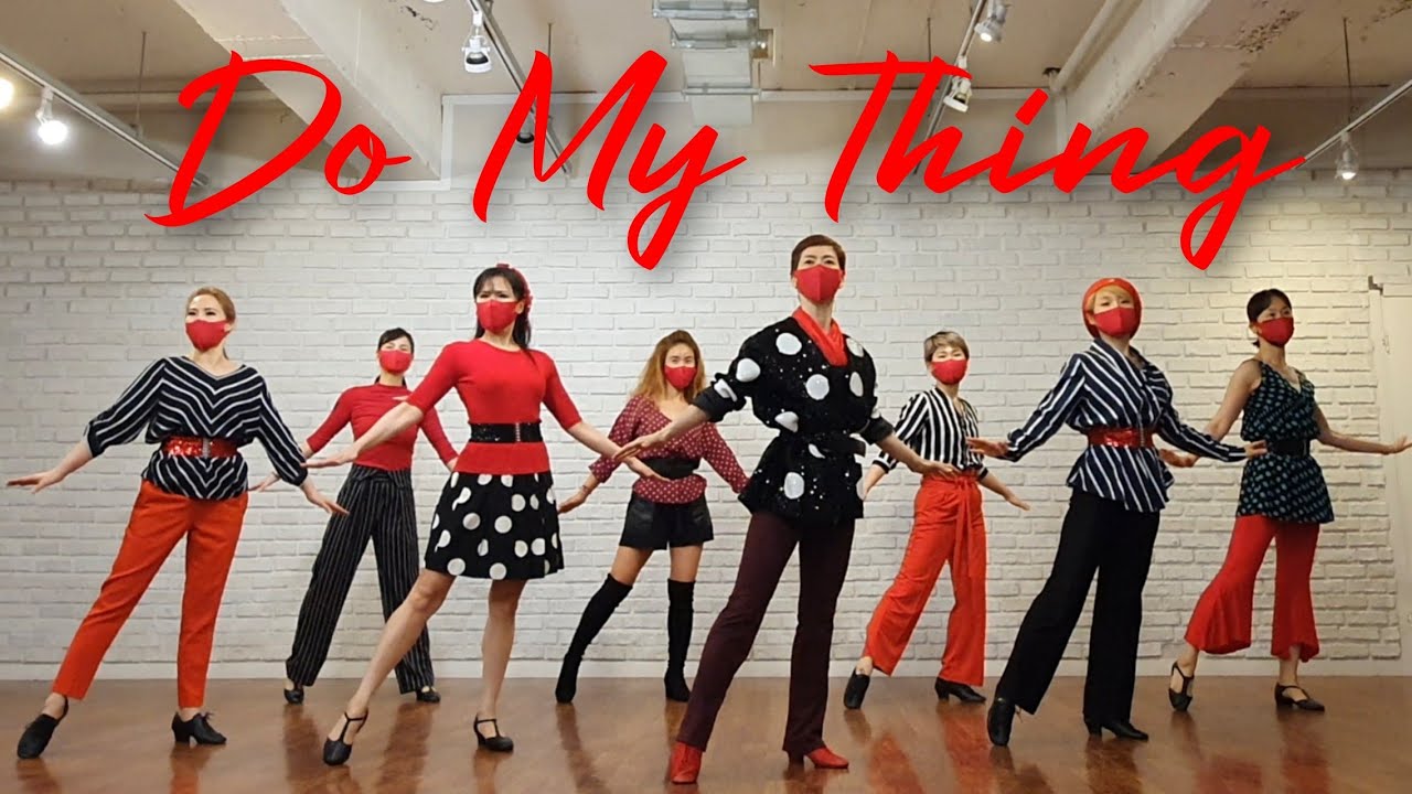 Do My Thing by Min LineDance/Phrased Intermediate Level - YouTube
