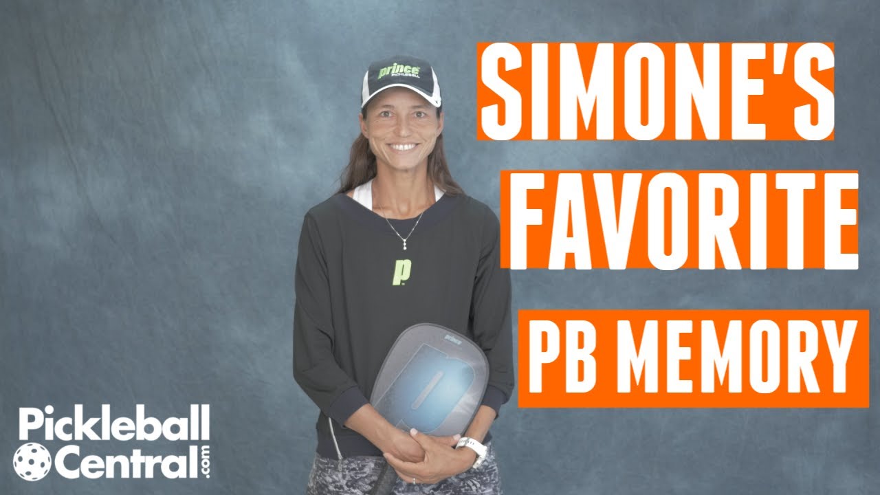 Simone Jardim's Favorite Pickleball Memory - YouTube