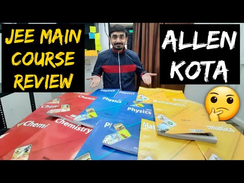 Allen Kota JEE MAIN Course & Study Materials Review..!! - YouTube