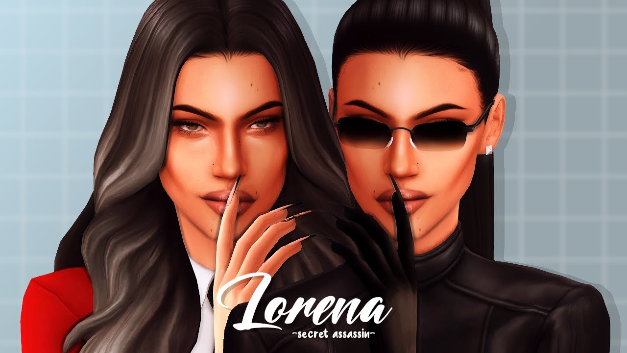 creating a sim with story mode! + cc links // lorena - secret assassin - YouTube