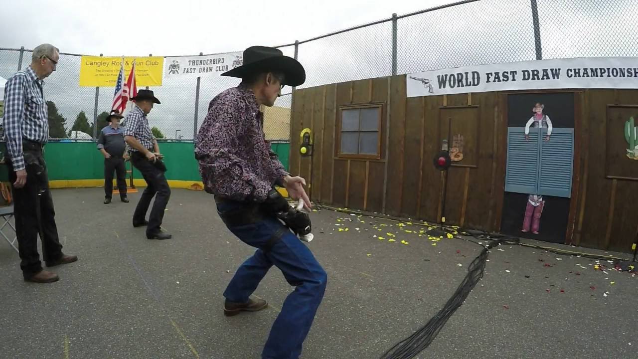 Fast Draw with slow motion after every shot - YouTube