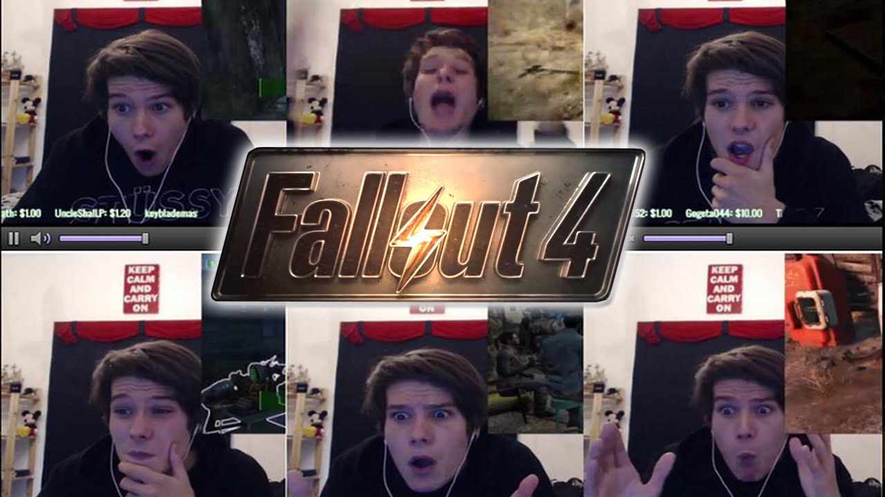 FALLOUT 4 E3 REACTION! - YouTube