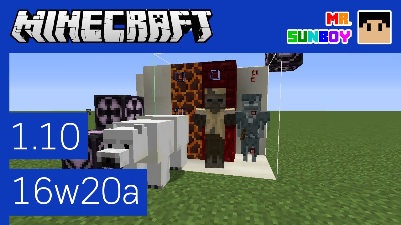 Minecraft Snapshot 1.10 [Thai] Stray, Husk, Structure Block [16w20a ...