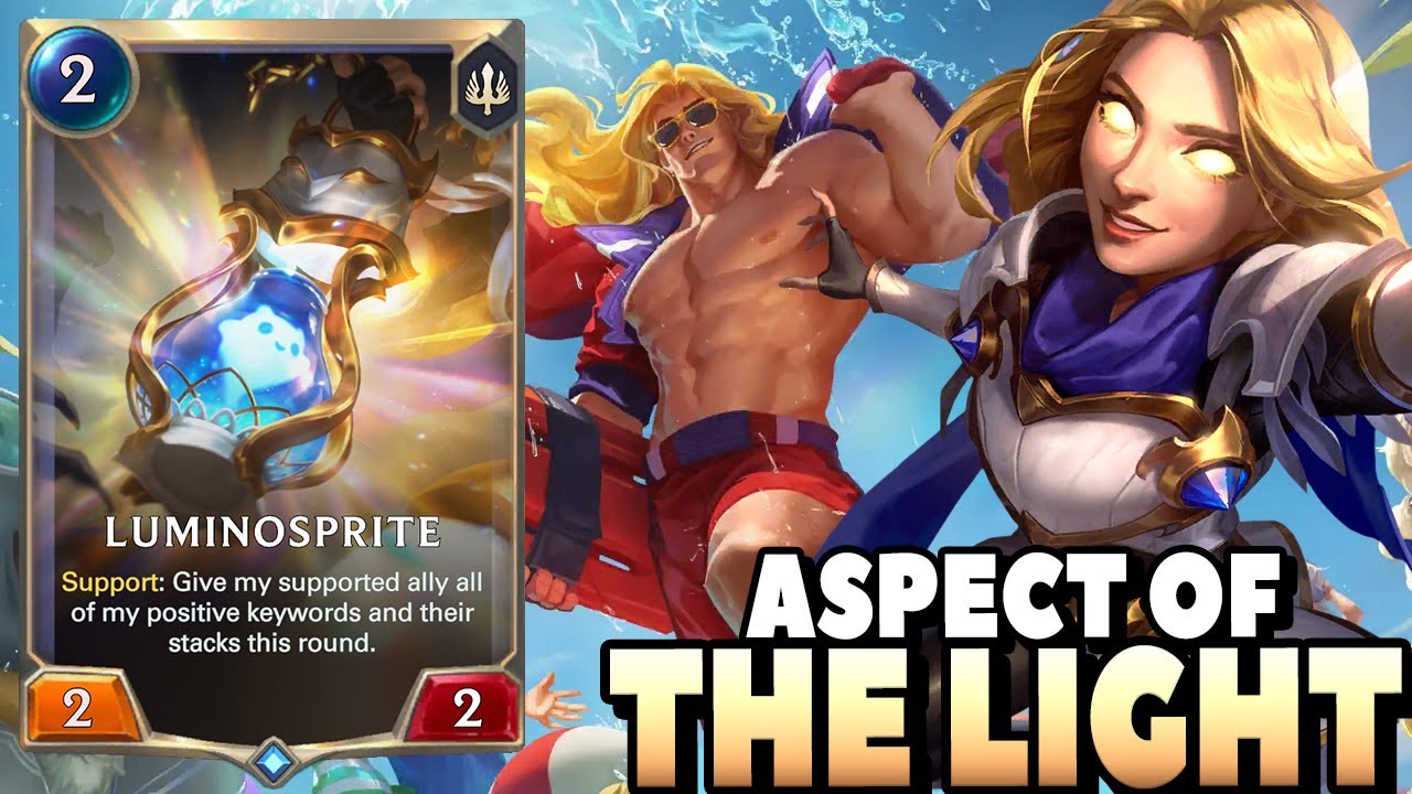 Aspect of the Light - Lux & Taric - Legends of Runeterra - YouTube