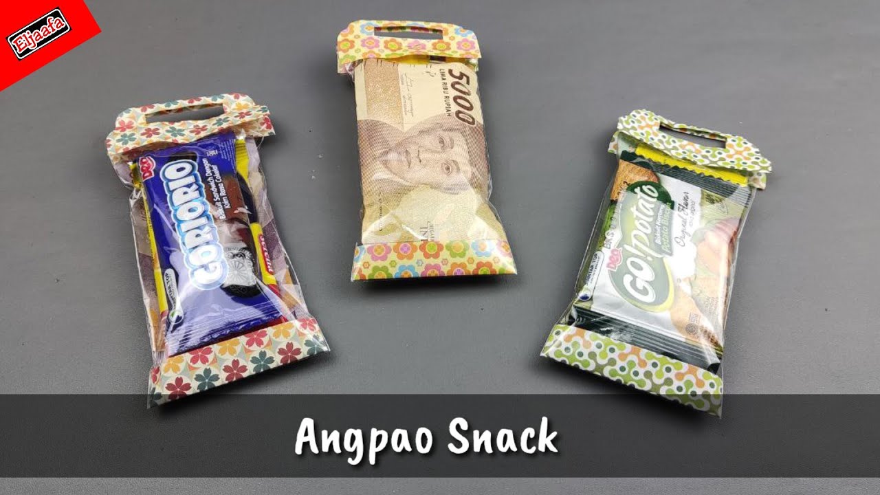Angpao Snack Lebaran Unik | Ide Angpao Lebaran - YouTube