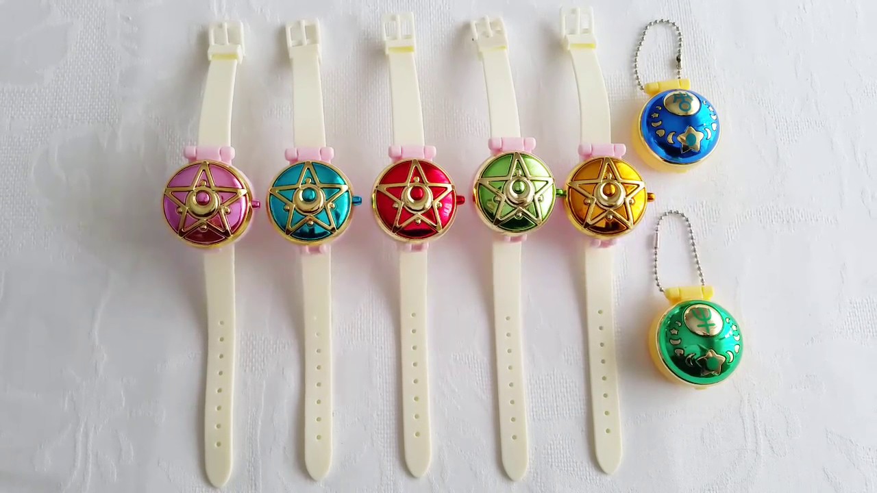 Sailor Moon Review - Recensione "Communicator Watch" Gashapon Bandai ...