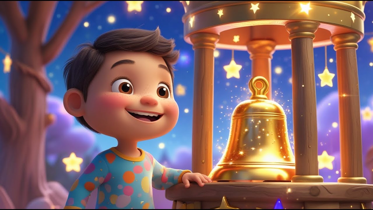 Ding Dong Bell in the Magic Tower | Magical Bell Song for Kids ...
