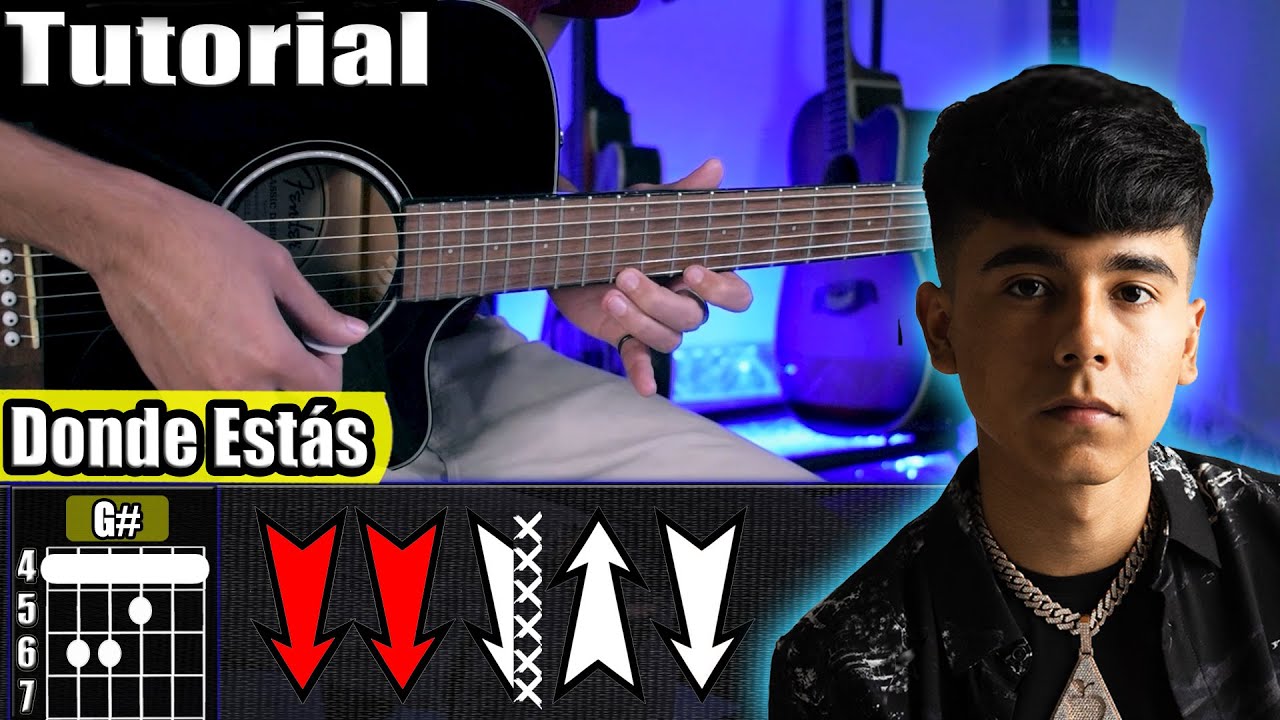 Donde Estás Ivan Cornejo Guitarra Tutorial Acordes Youtube