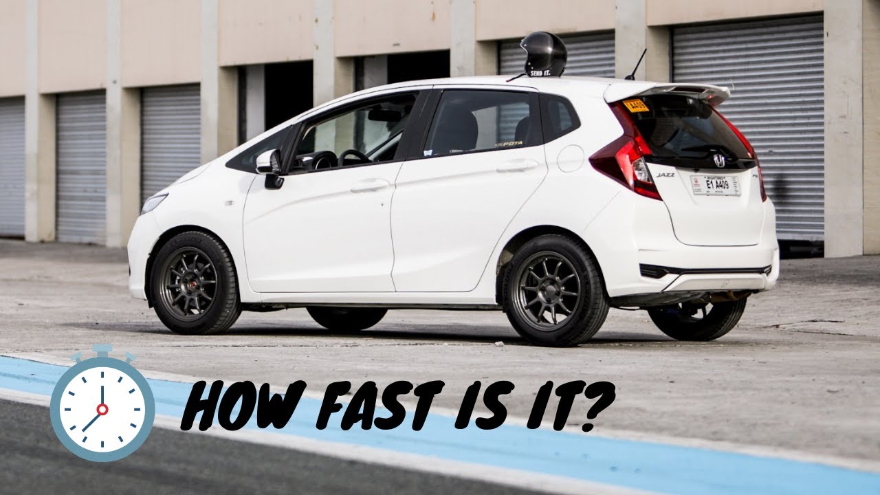 Stock Honda Jazz / Fit GK5 Hot lap in Clark International Speedway ...