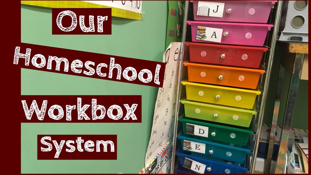 A New Way to Use the Homeschool Workbox System That Works! Must Watch ...
