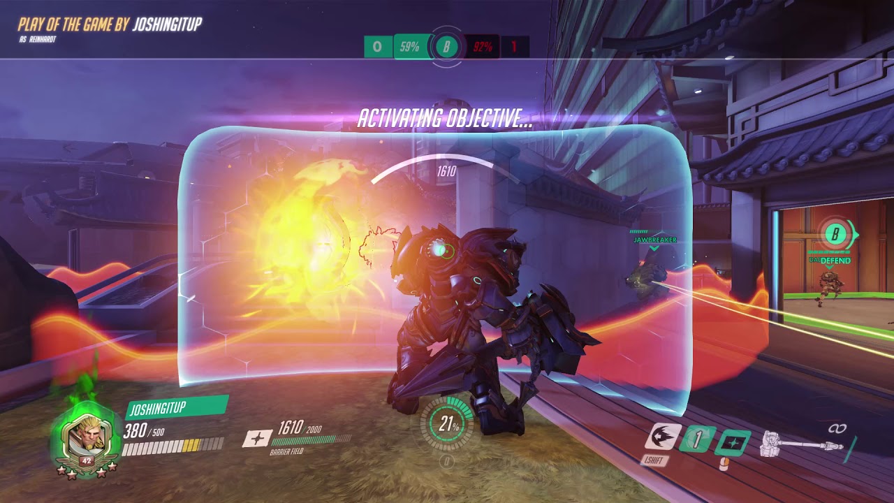 The best Reinhardt charge EVER | Overwatch Highlights #11 - YouTube