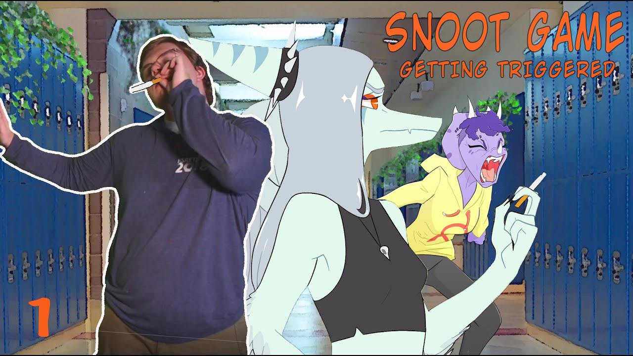 Snoot Game A VN that will change your perspective on satire and dinosaur waifus - YouTube
